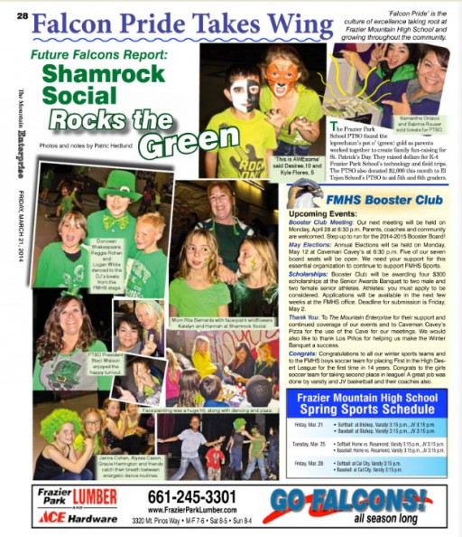 ShamrockSocial :: The Mountain Enterprise